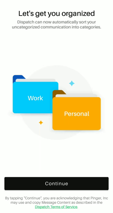 How to automatically categorize my communication history – Dispatch